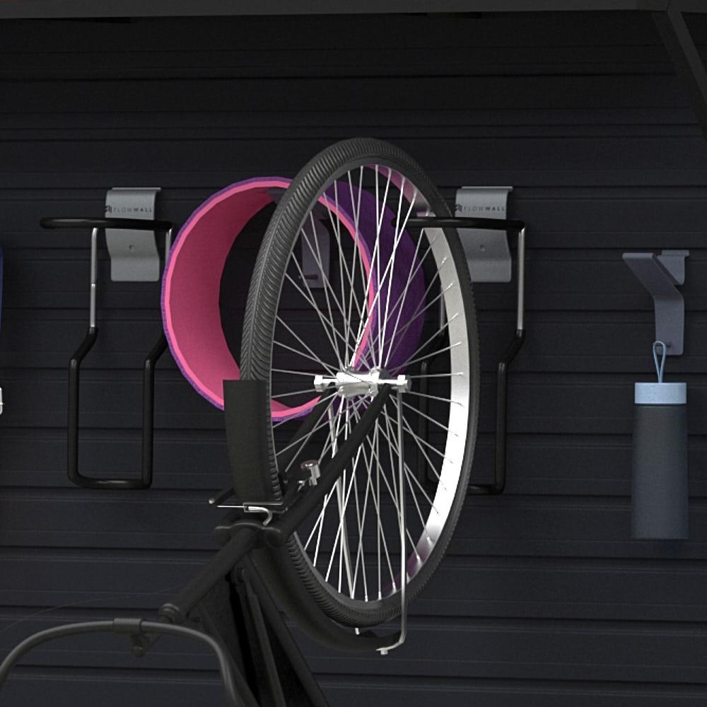 17 Piece Slatwall Panel, Heavy Duty Shelf, Sports Hook Storage Set ...