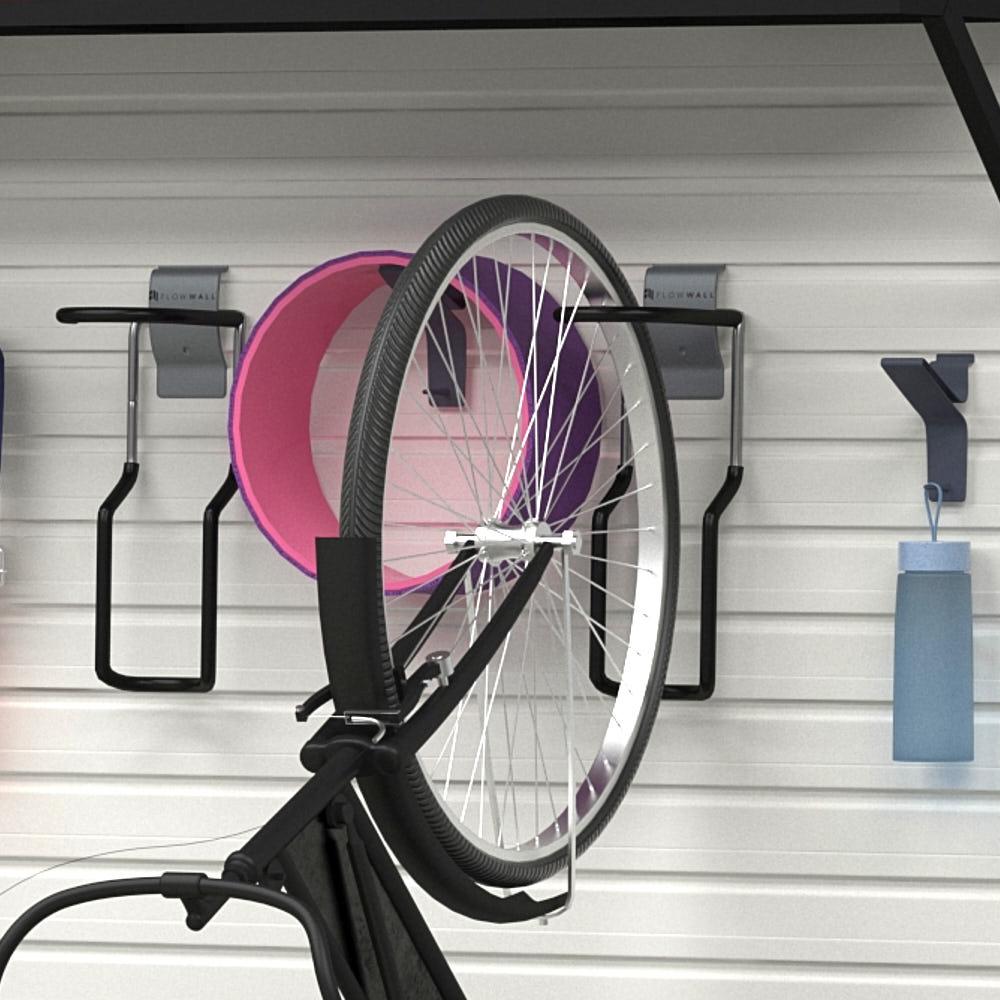 17 Piece Slatwall Panel, Heavy Duty Shelf, Sports Hook Storage Set ...